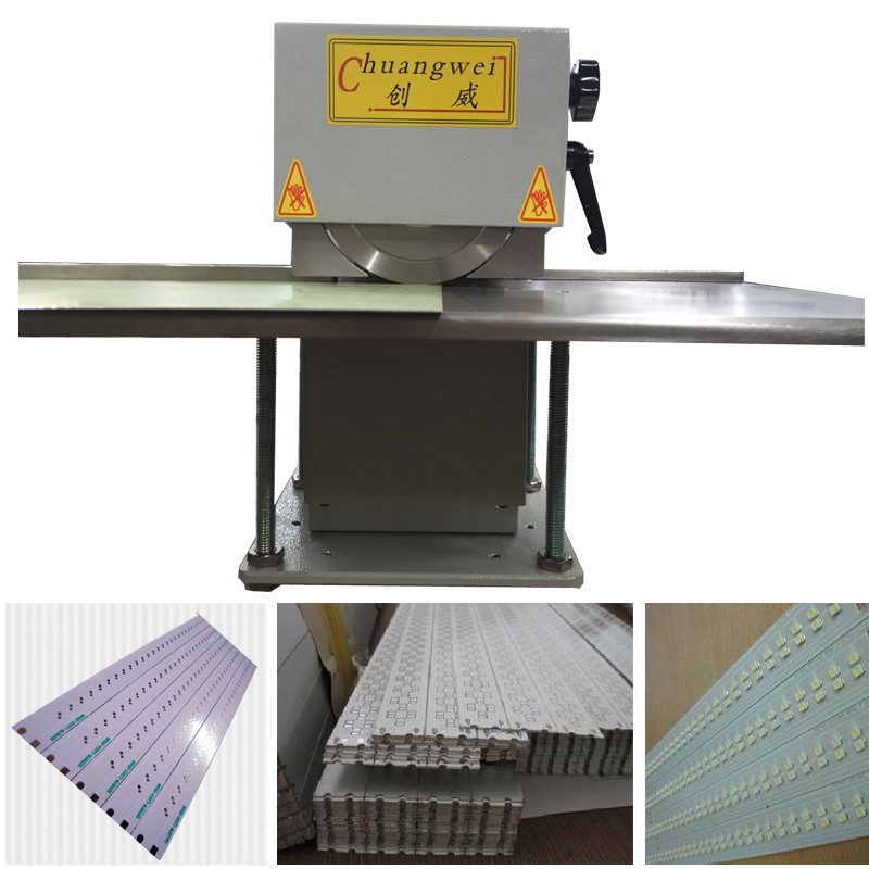 V Cut PCB Separation Machine Pre Scoring PCB Depaneling for T8 T5 LED Tube